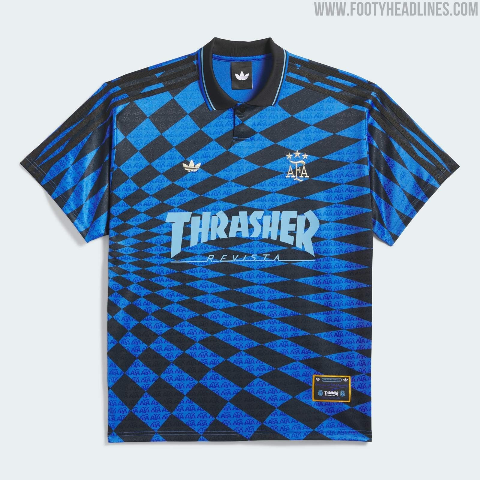 Adidas x Thrasher x Argentinien „WM 1994“ – Trikot + Fußballschuhe ...